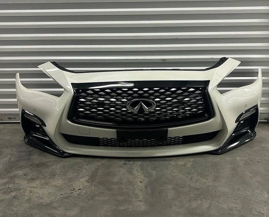 Infiniti q50 red sport bumper – Auto Body Spare Parts