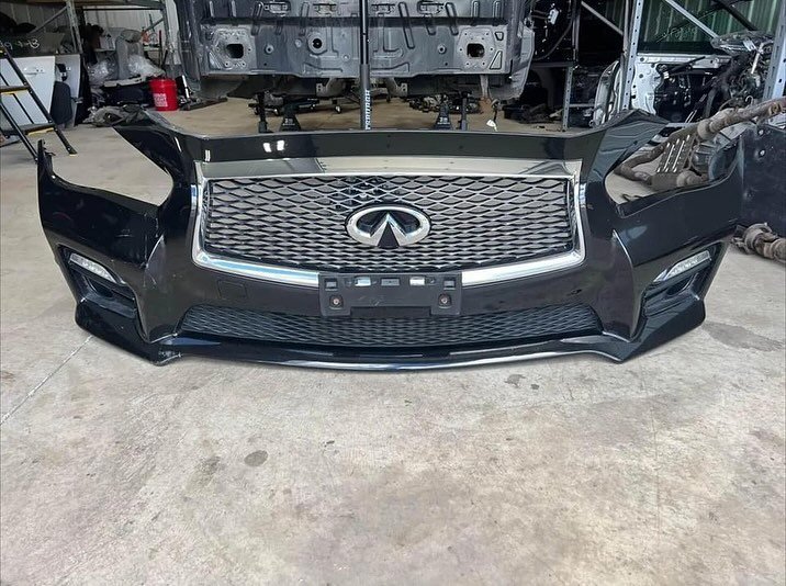 Infiniti Q50S Red Sport Front bumper – Auto Body Spare Parts