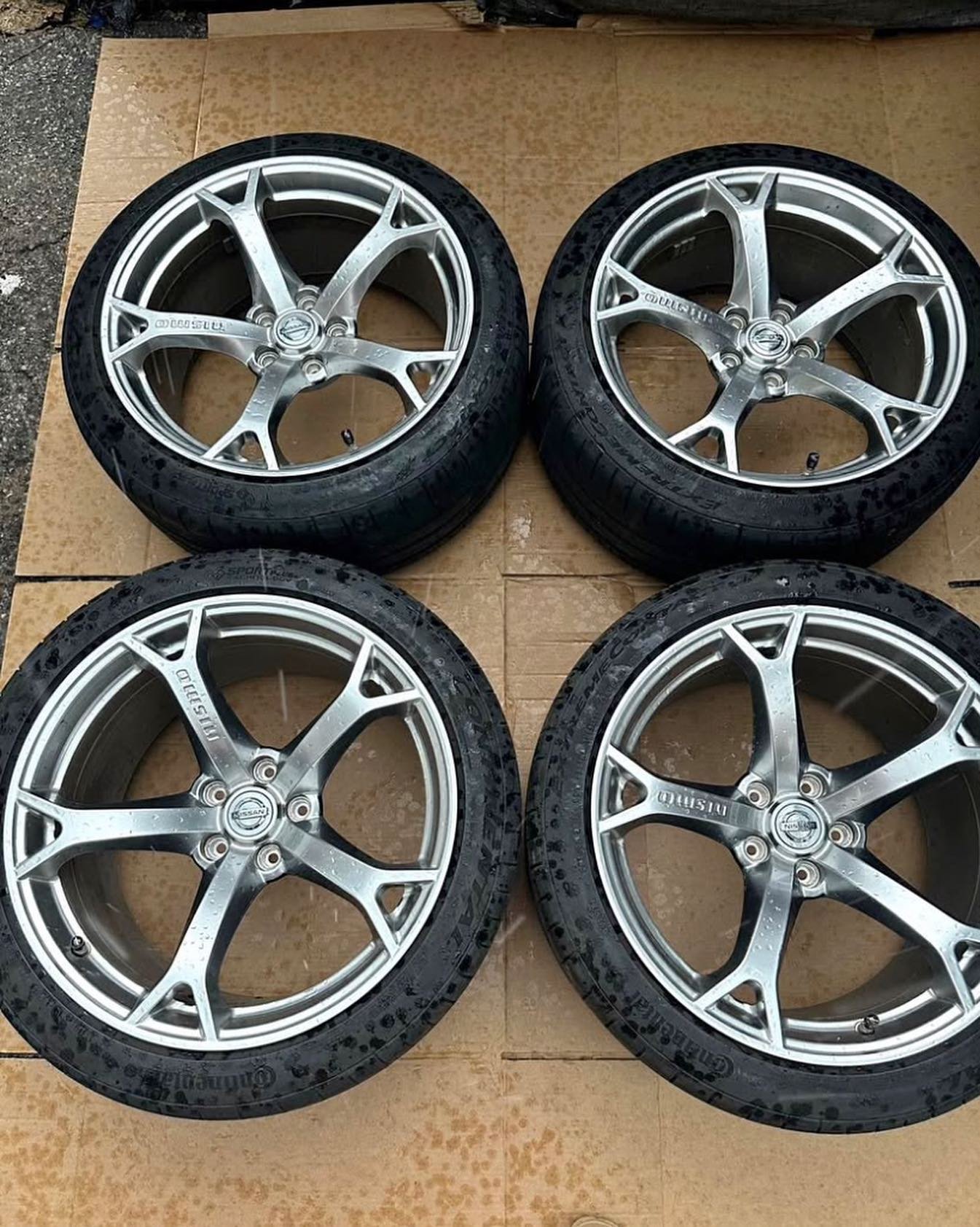 Nissan 370z V1 nismo wheels - Auto Body Spare Parts